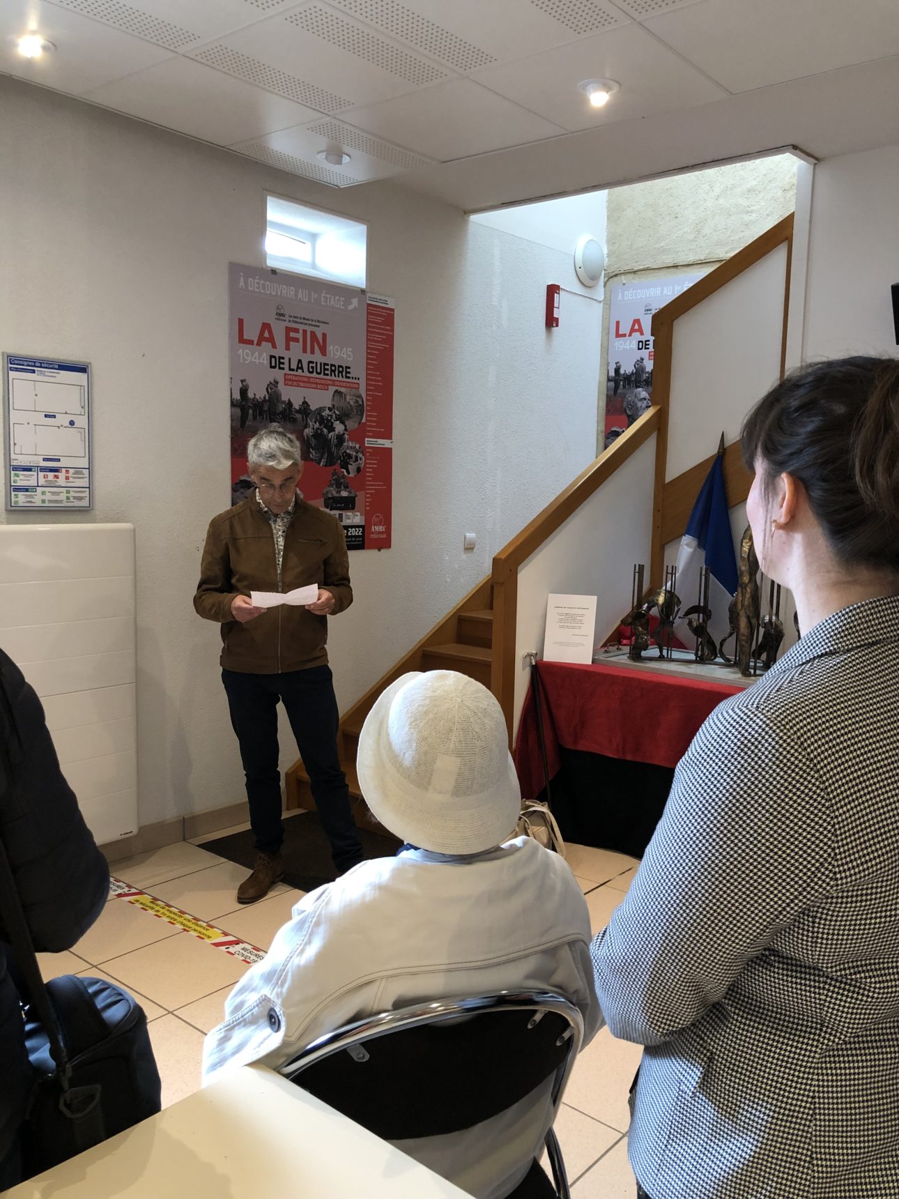 Une sculpture hommage aux 27 fusillés, nouvellement acquise au musée ...